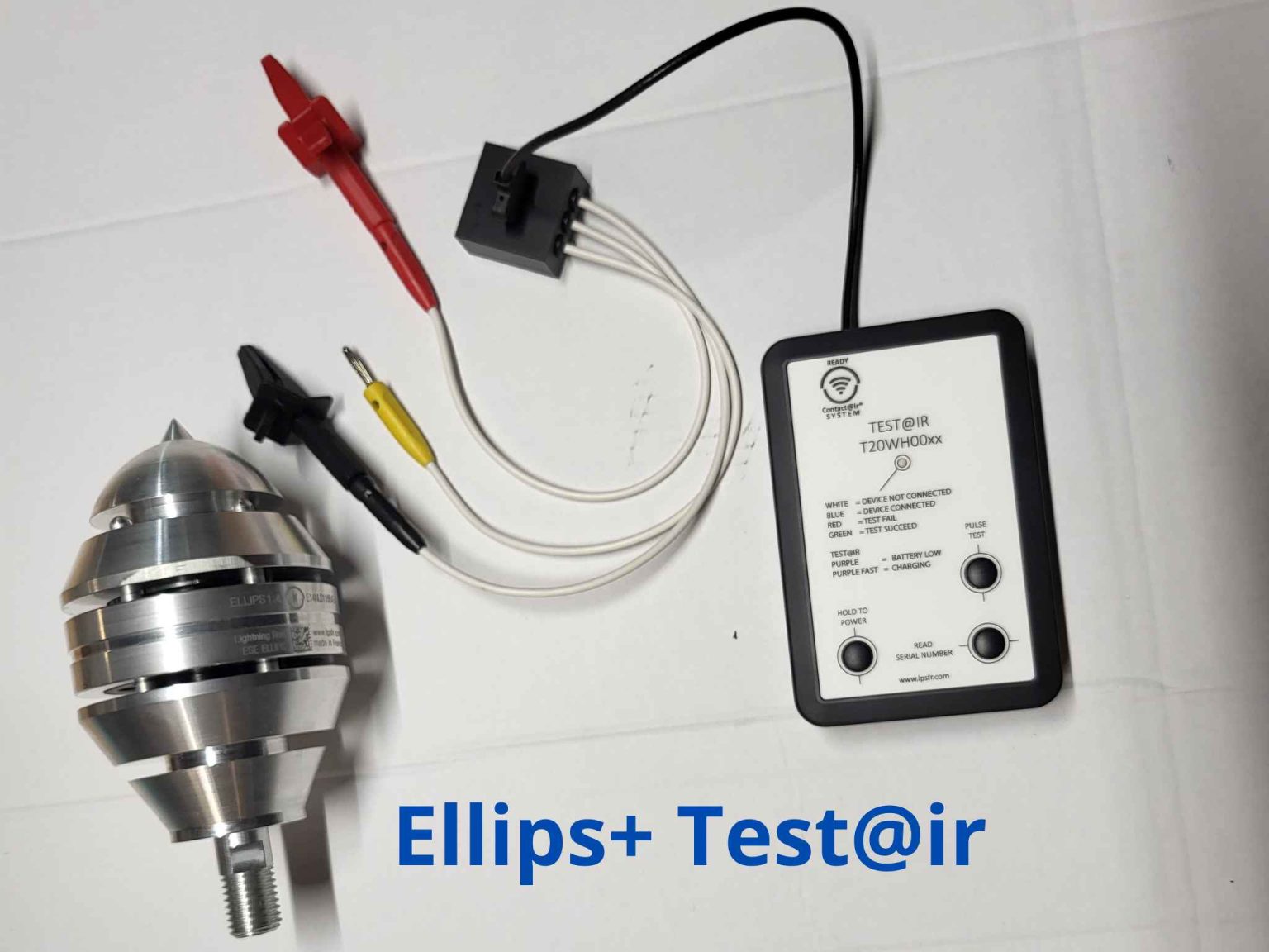 Lightning rod tester: Test@ir® - Lightning Protection Systems France ...