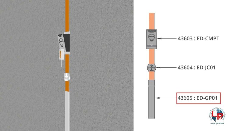 Fourreau / Gaine de protection en acier galvanisé - LPS France