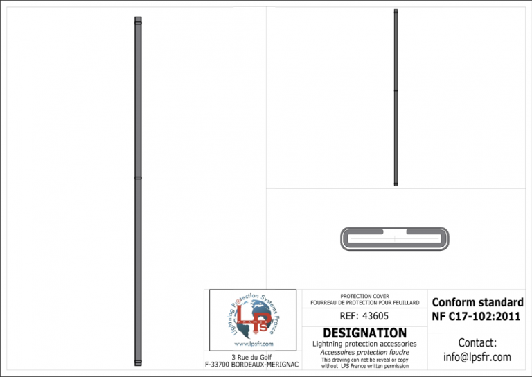 Fourreau / Gaine de Protection en Acier Inoxydable